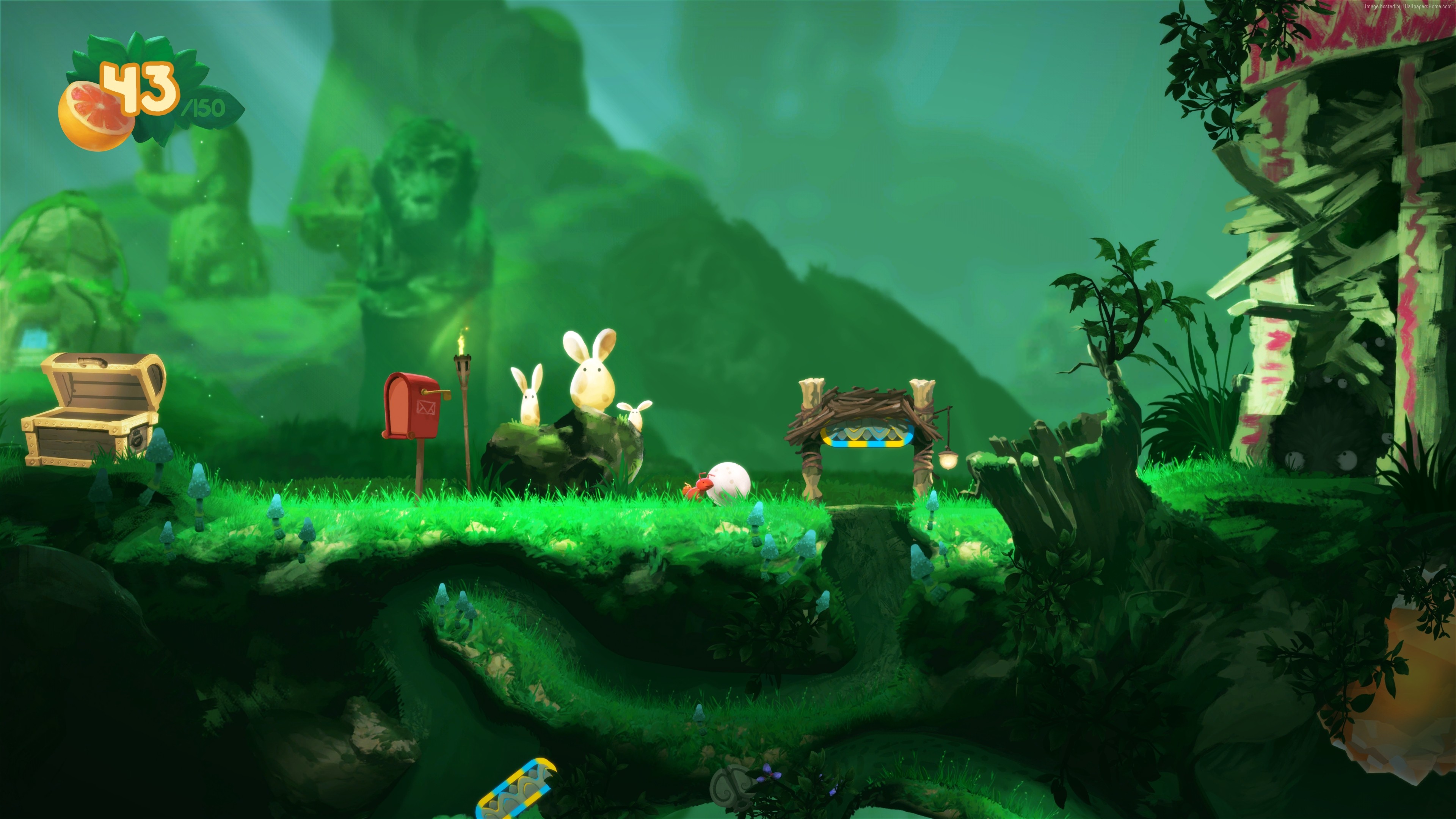 Yoku's Island Express Wallpapers - Wallpaper Cave