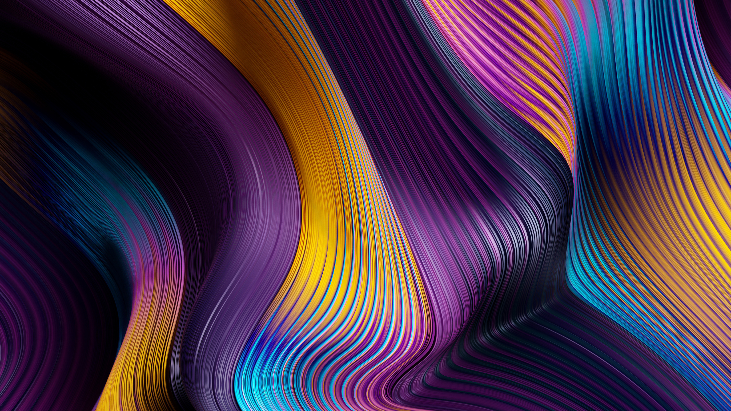 Colorful Wavy Lines Wallpapers - Wallpaper Cave