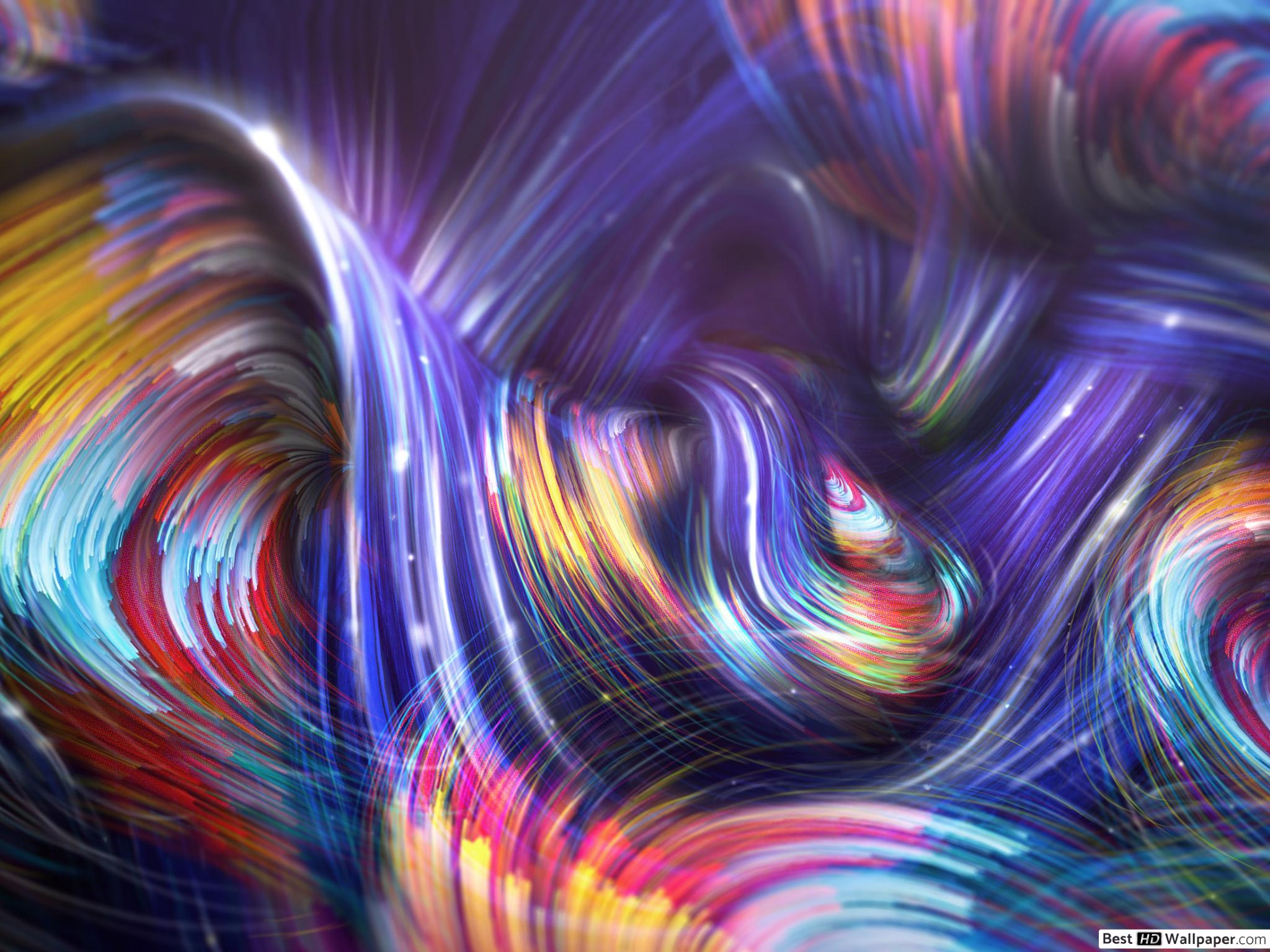 Colorful Wavy Lines Wallpapers - Wallpaper Cave