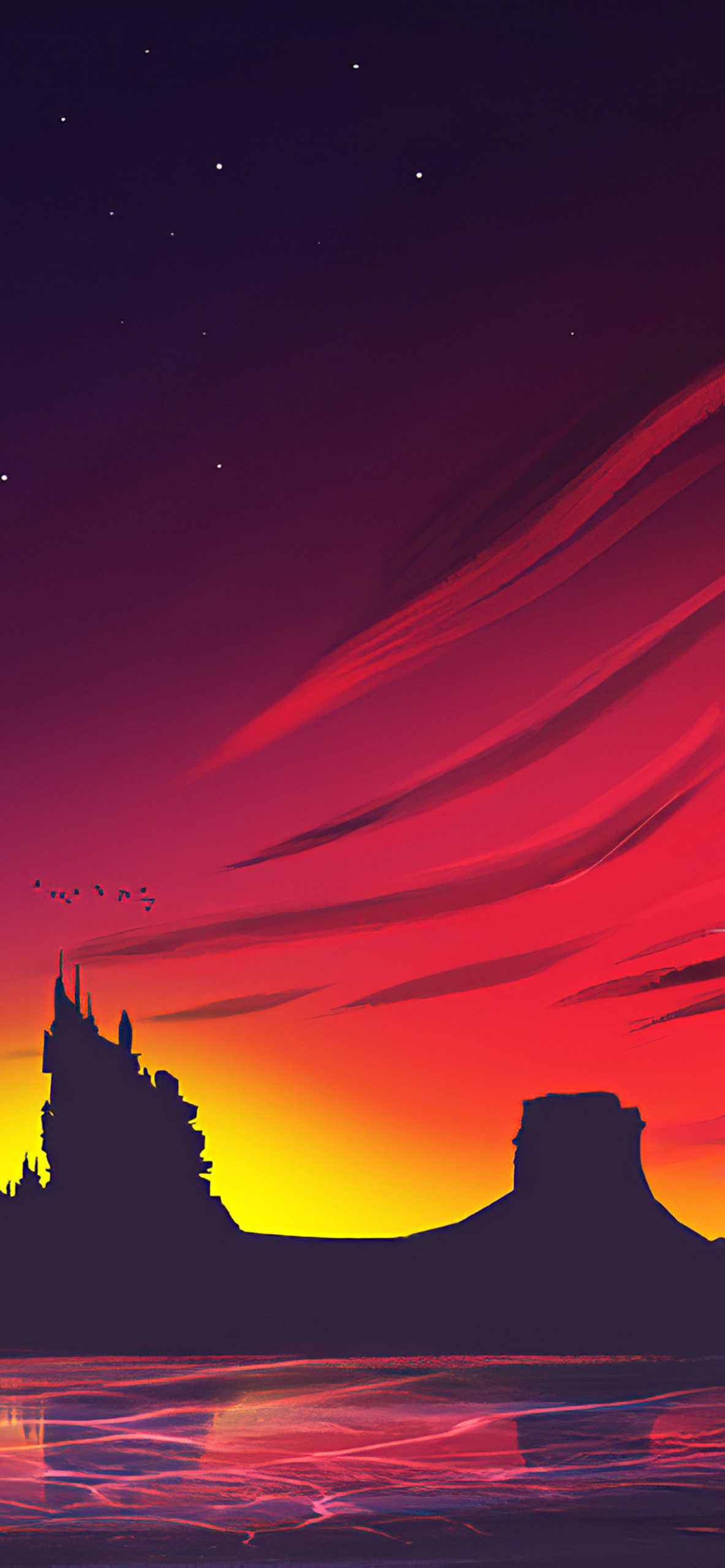 Sunset Minimalist iPhone HD Wallpapers - Wallpaper Cave