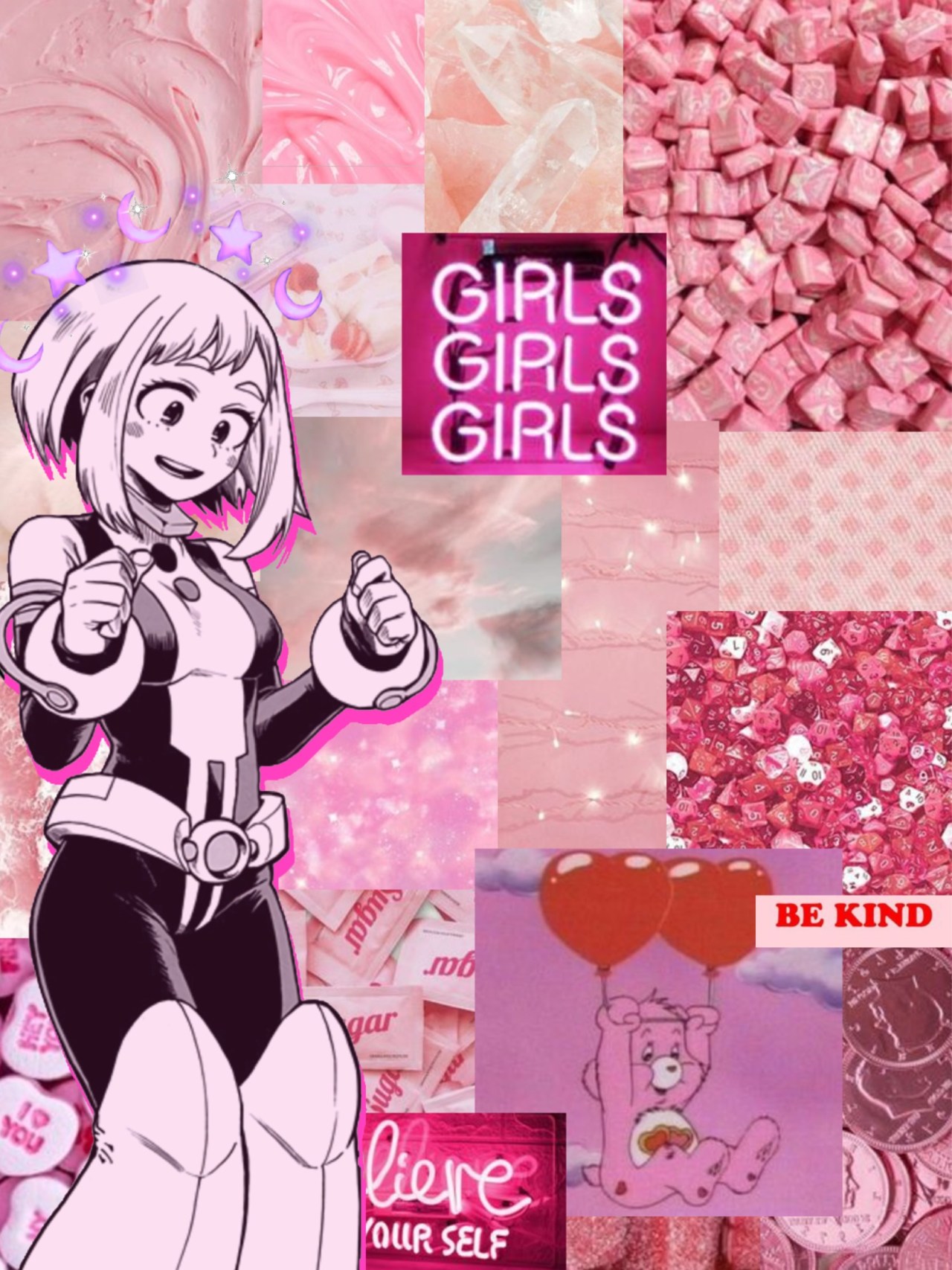 Mina And Uraraka Wallpapers - Wallpaper Cave