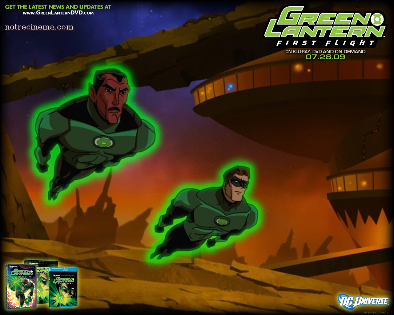 Green Lantern First Flight Desktop Wallpapers - Wallpaper Cave