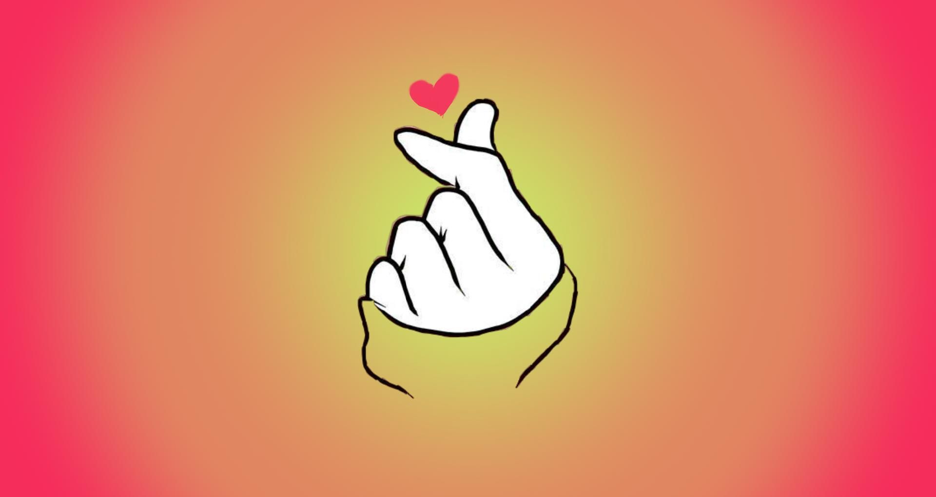 Korean Heart Sign Wallpapers - Wallpaper Cave