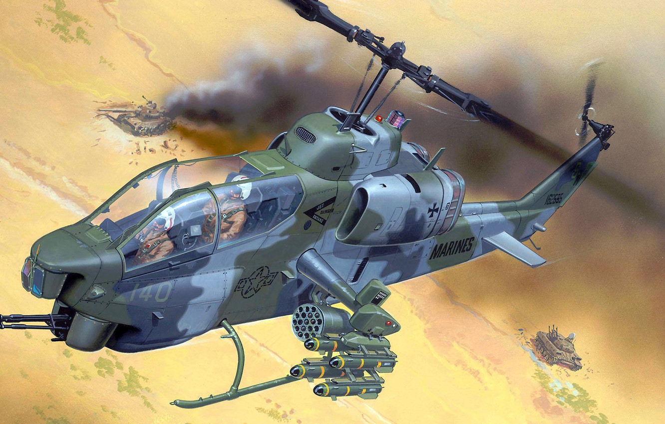 US Marines Attack Helicopter Wallpapers - Wallpaper Cave