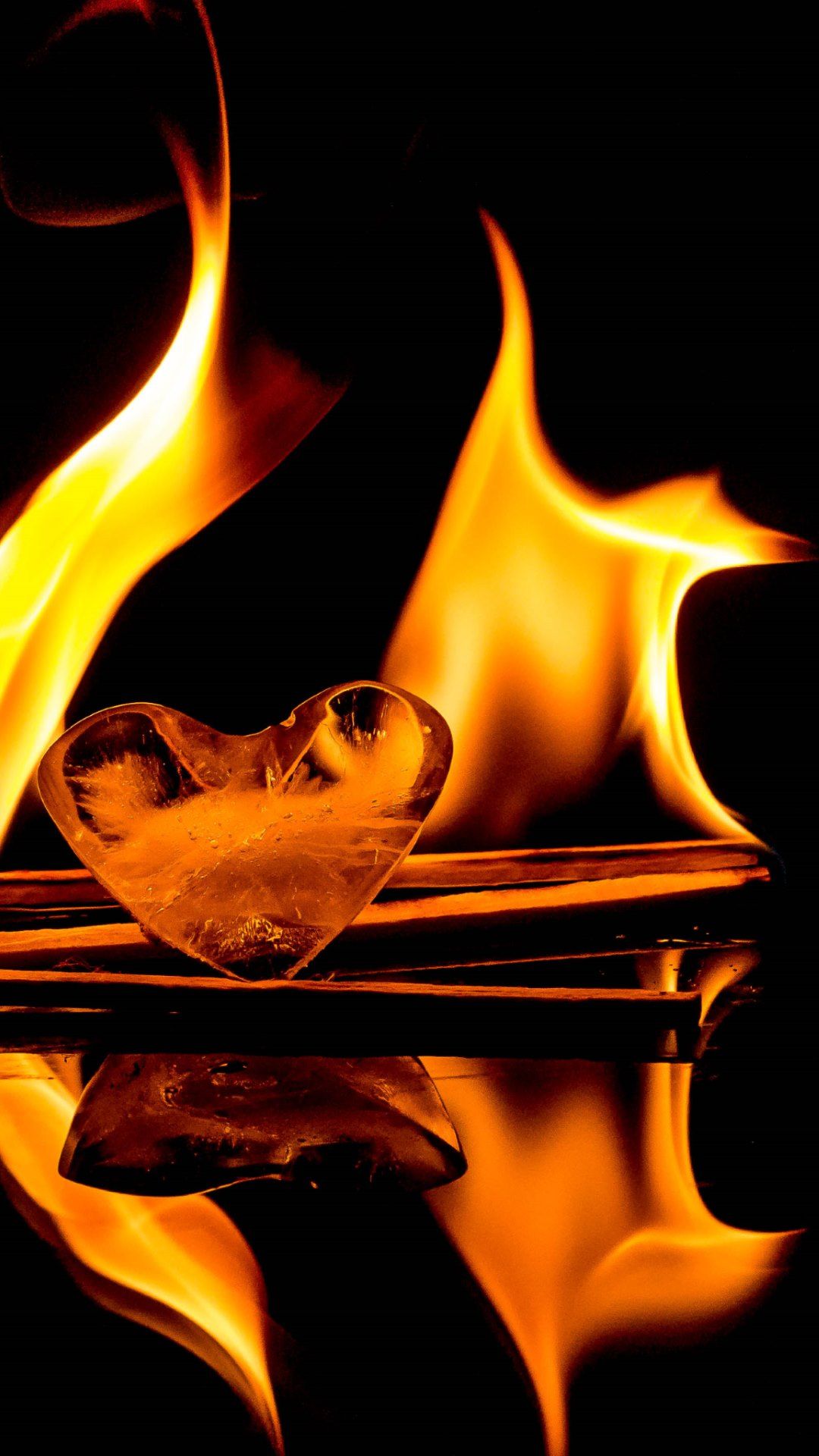 Hot Vs Ice Wallpapers - Wallpaper Cave