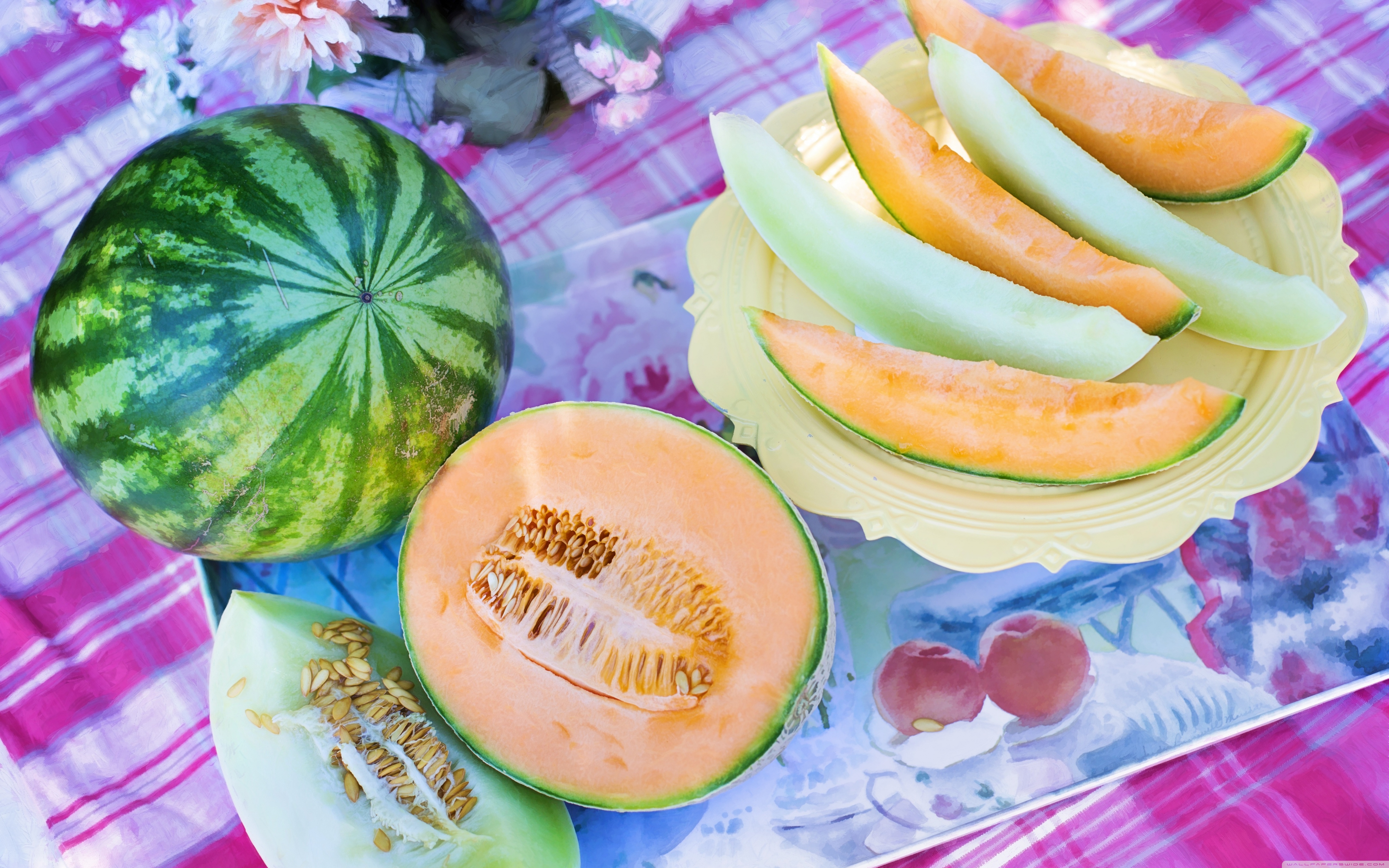 Melonen Mac Hintergrundbild