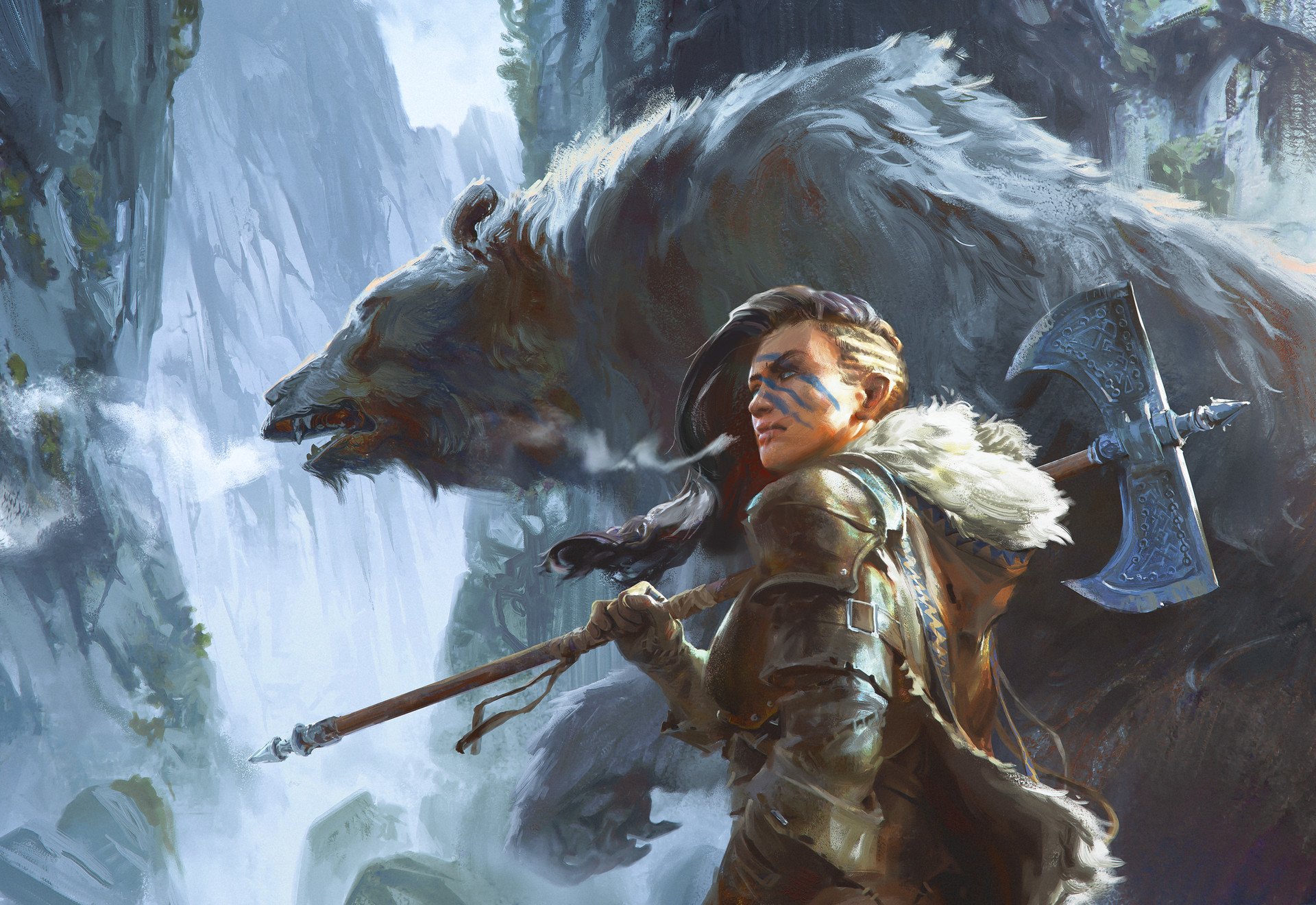 Bear And Women Wallpapers - Wallpaper Cave