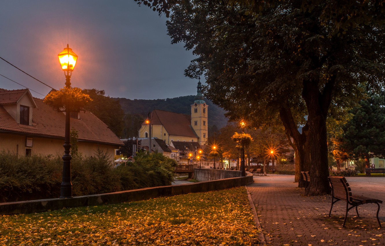 Autumn Street Lamp Wallpapers - Wallpaper Cave