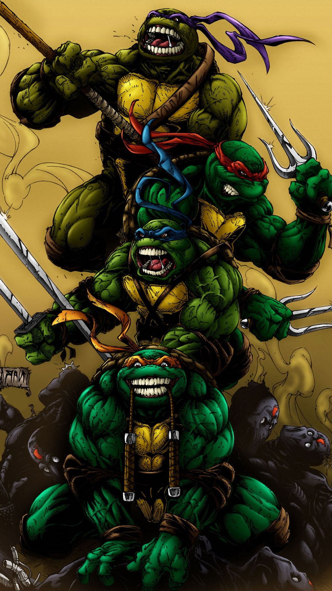Ninja Superheroes Wallpapers - Wallpaper Cave