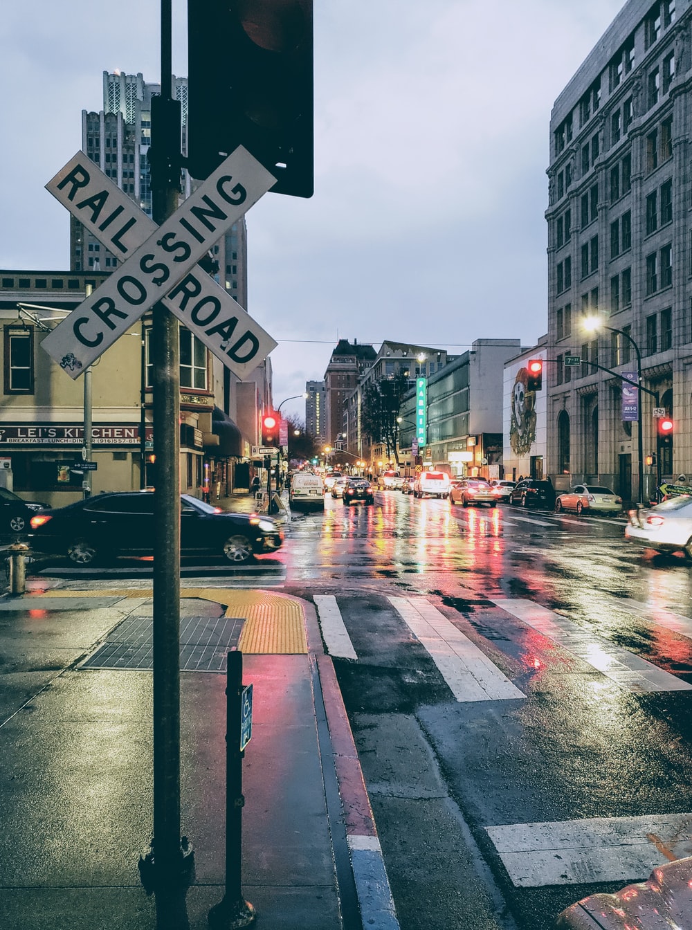 Railroad Crossing Sign Wallpapers - Wallpaper Cave