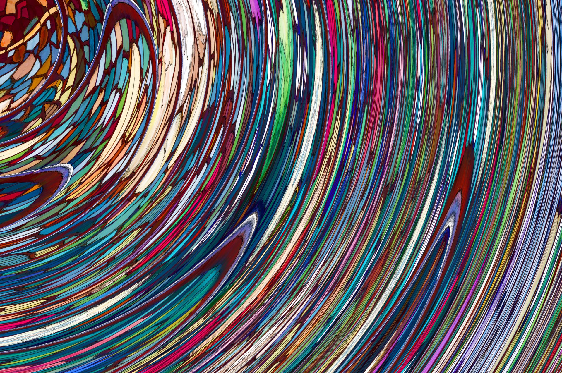 Colorful Twirl Abstract Wallpapers - Wallpaper Cave