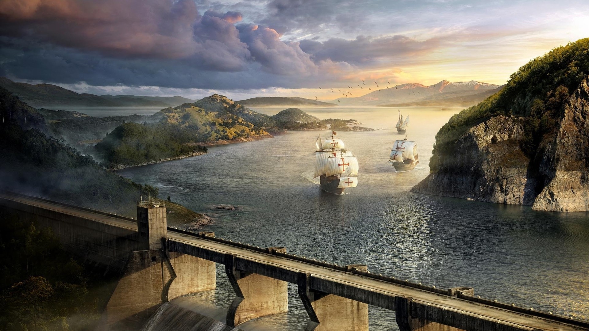 Water Dam Wallpapers - Wallpaper Cave