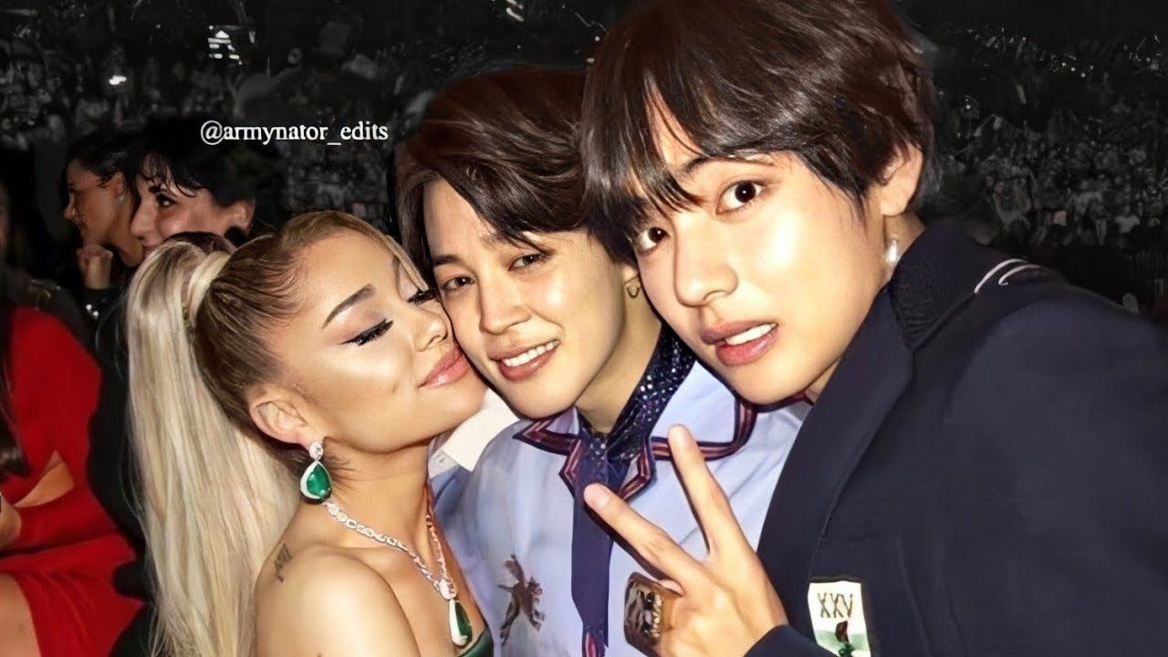 Ariana Grande And Bts Wallpapers Wallpaper Cave
