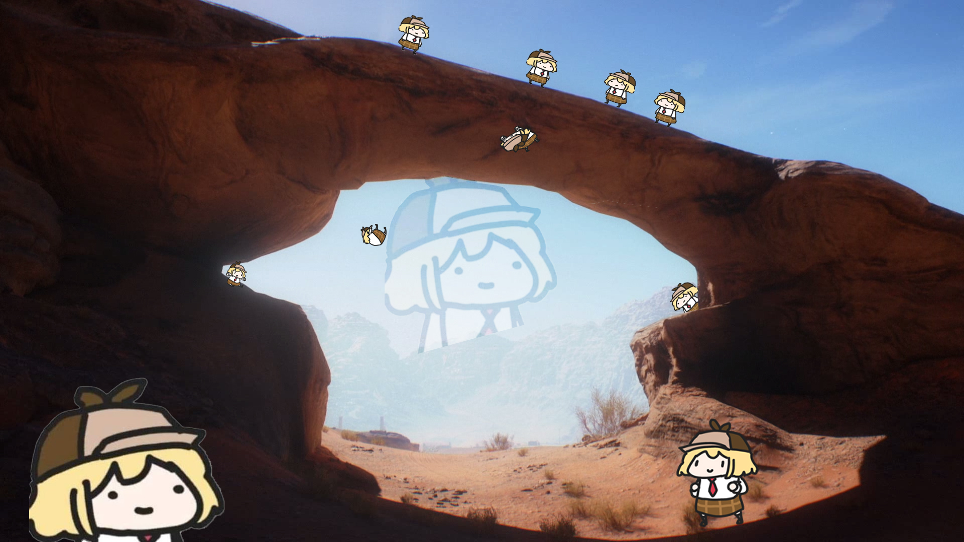 Amelia Watson Chibi Wallpapers - Wallpaper Cave