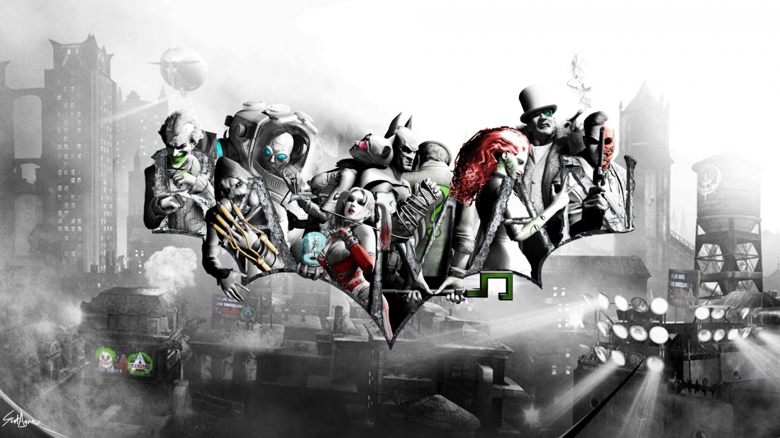 Batman Arkham: Two-Face Wallpapers - Wallpaper Cave