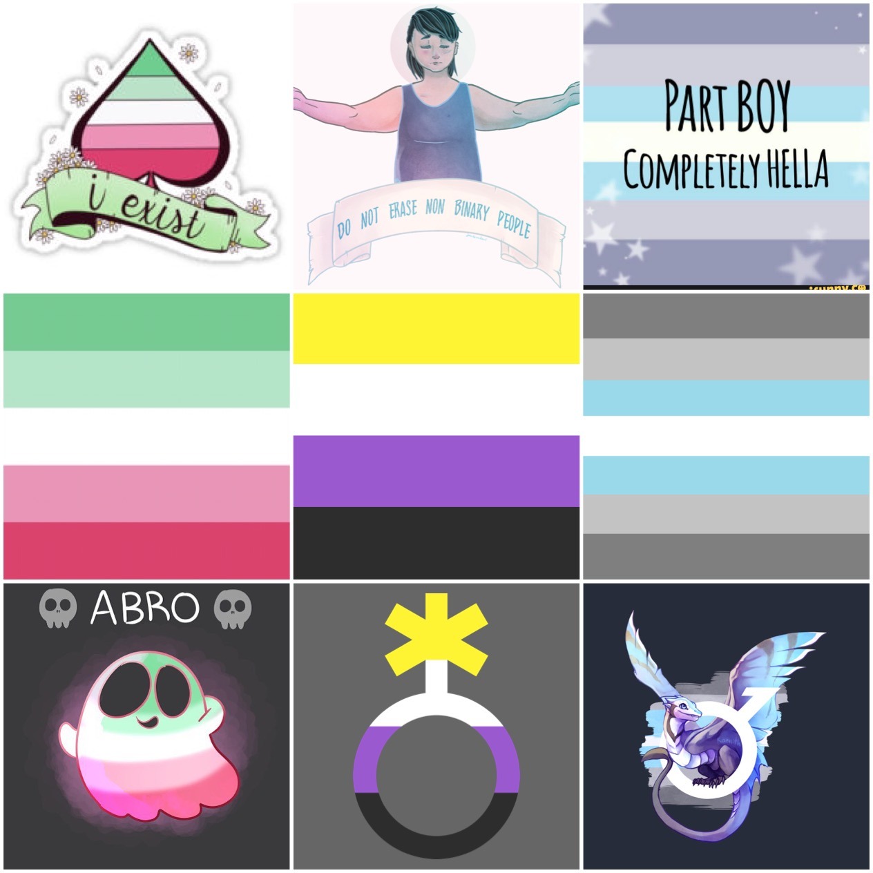 Non-binary Abrosexual Wallpapers - Wallpaper Cave