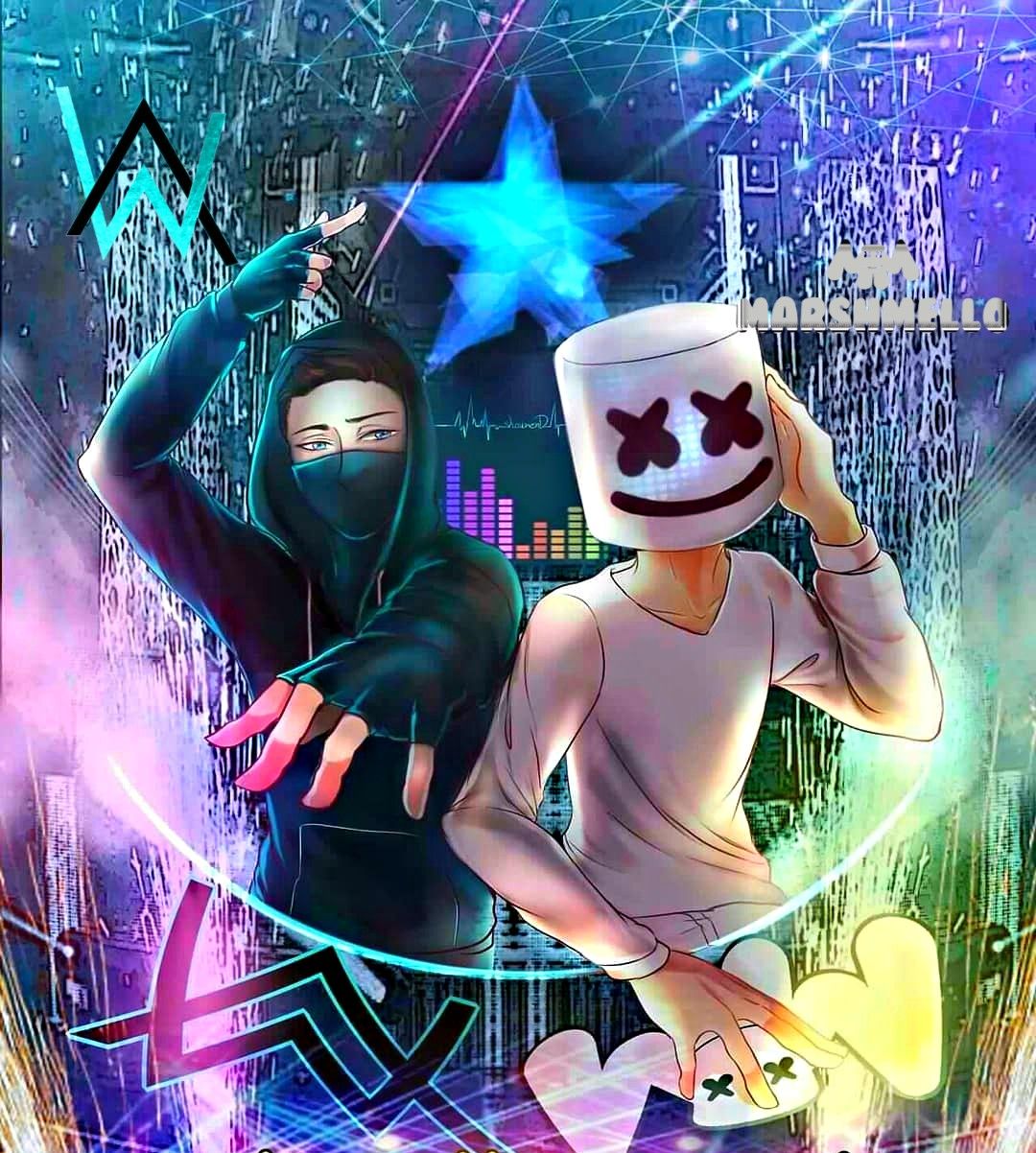 Alan Walker Cartoon Wallpapers - Wallpaper Cave