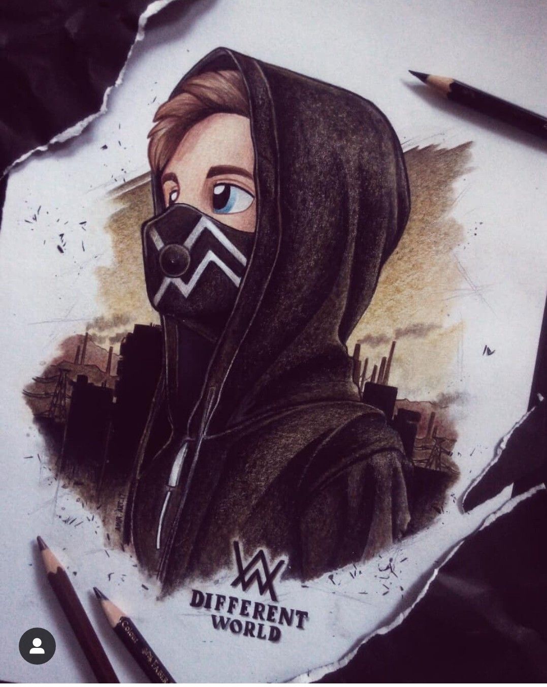 Alan Walker Cartoon Wallpapers - Wallpaper Cave