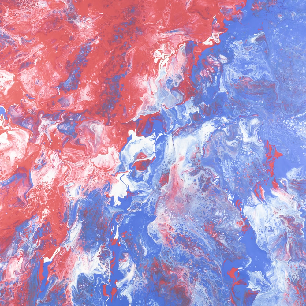 Red Blue Paint Art HD Wallpapers - Wallpaper Cave
