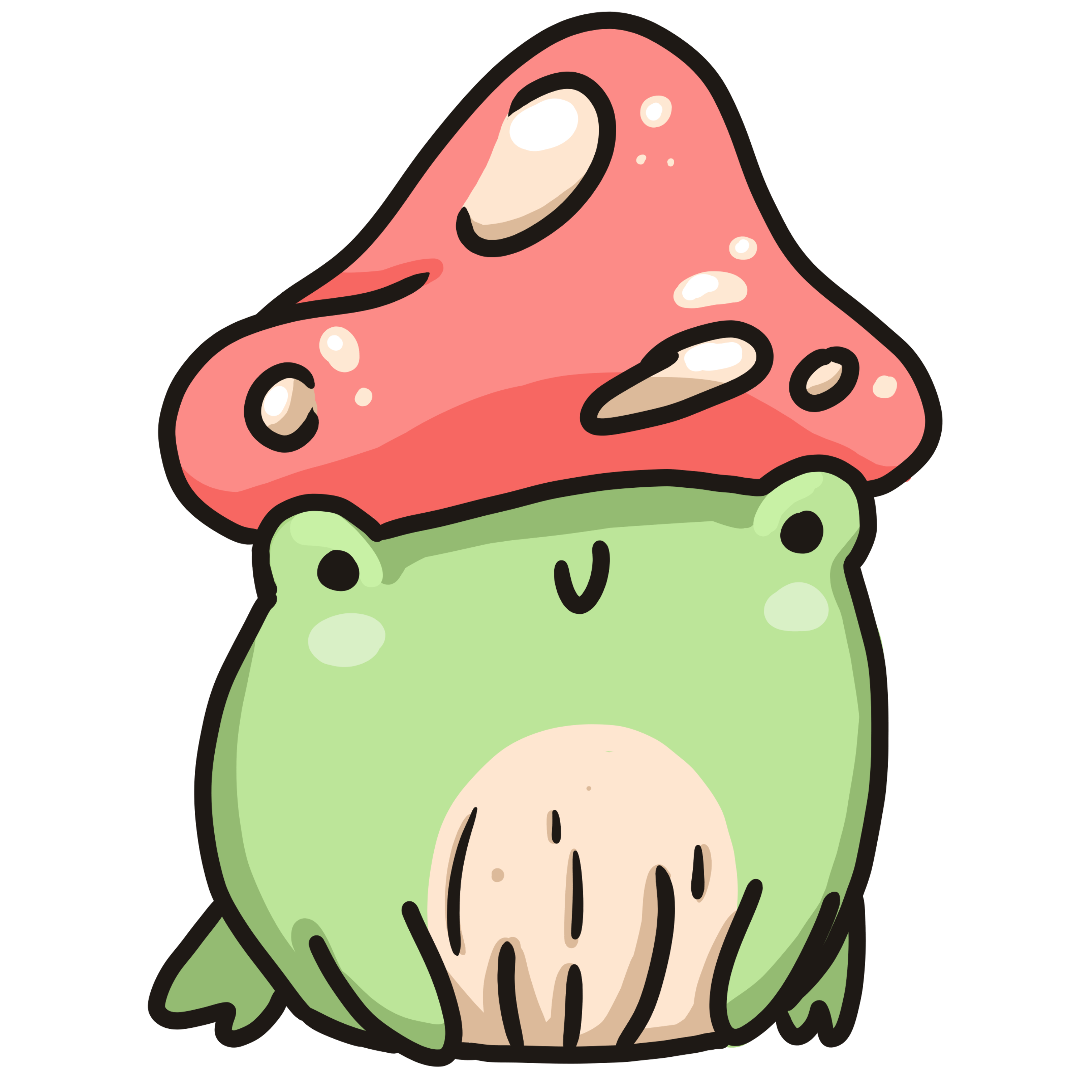 Mushroom Frog Wallpapers - Wallpaper Cave