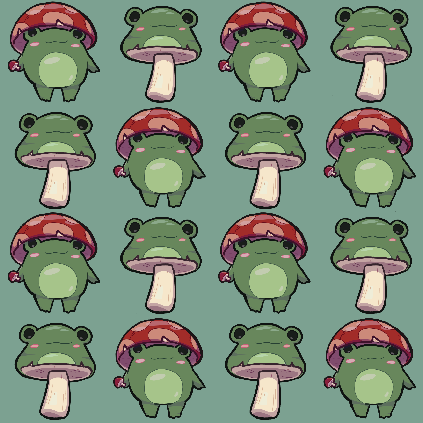 Mushroom Frog Wallpapers - Wallpaper Cave