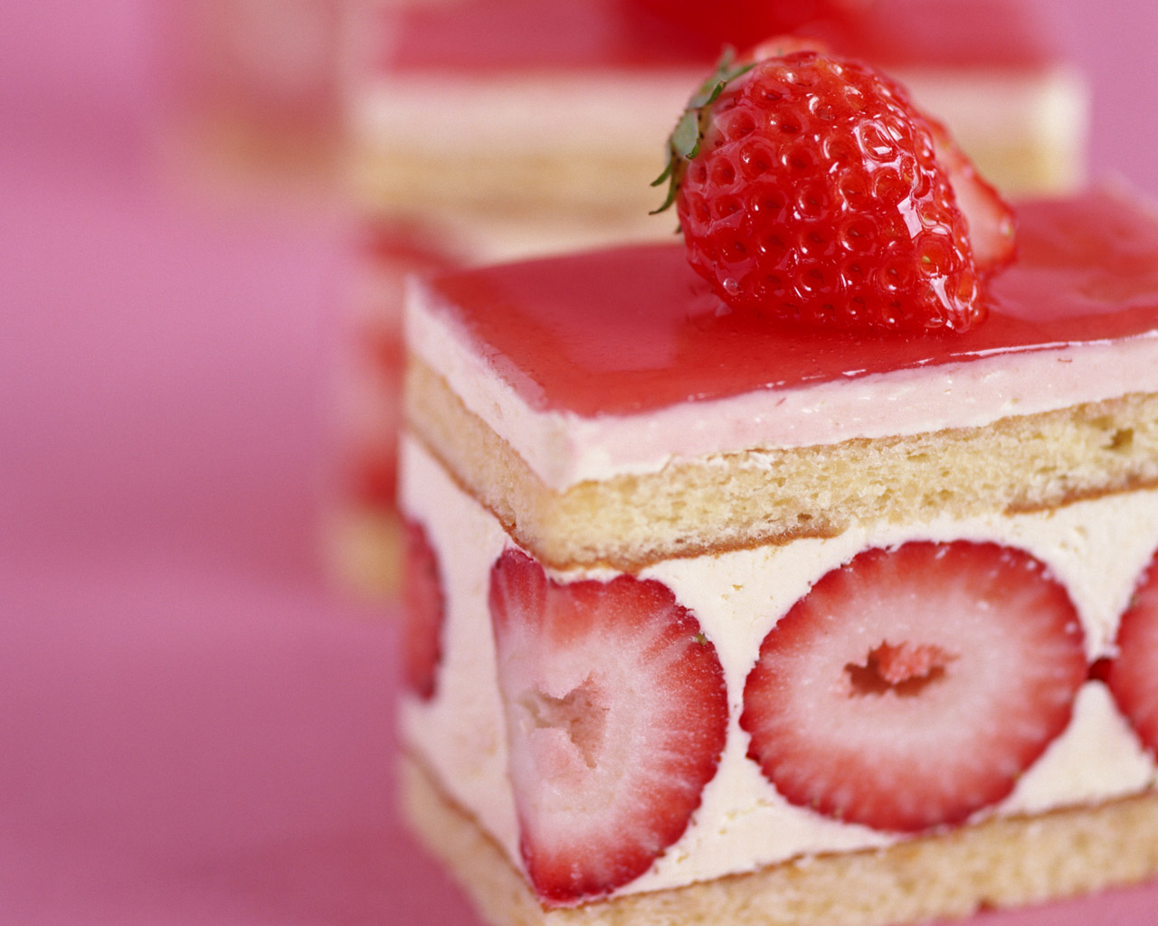 Strawberry Cake Wallpapers - Wallpaper Cave