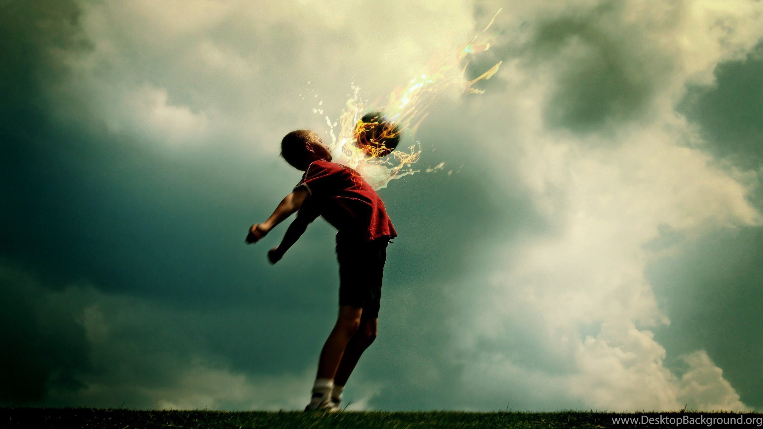 Soccer Ball On Fire Wallpapers - Wallpaper Cave