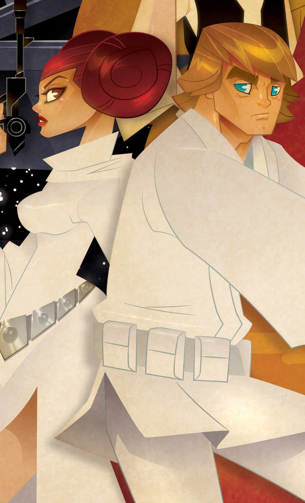 Princess Leia And Luke Skywalker Wallpapers - Wallpaper Cave