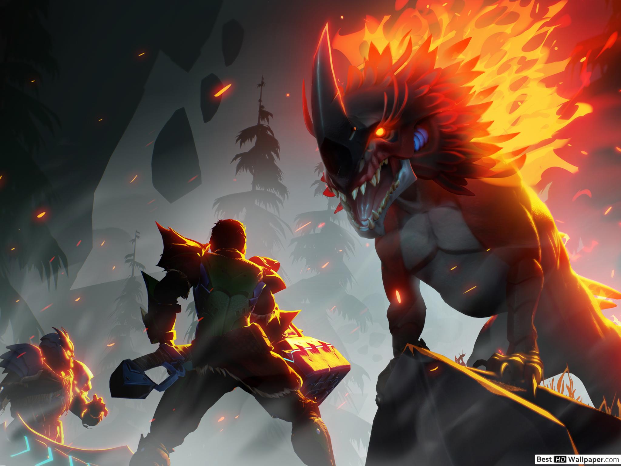 Fire Monster Wallpapers - Wallpaper Cave