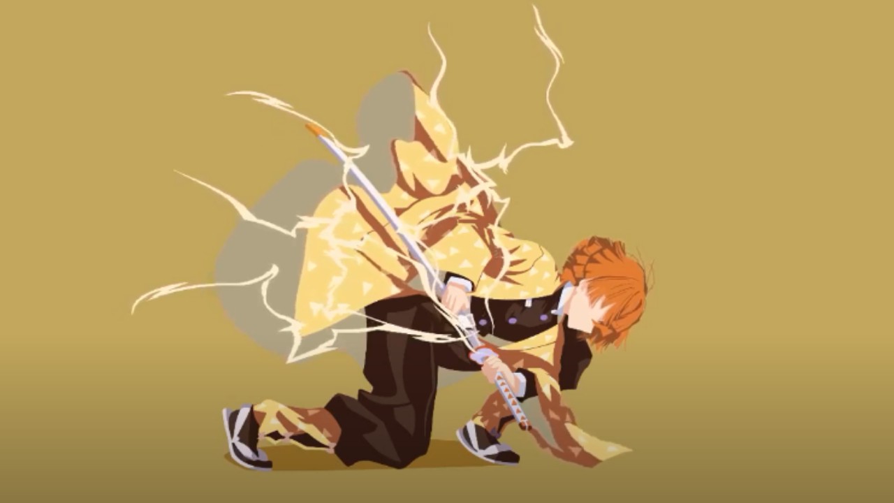 Zenitsu Minimalist Wallpapers - Wallpaper Cave