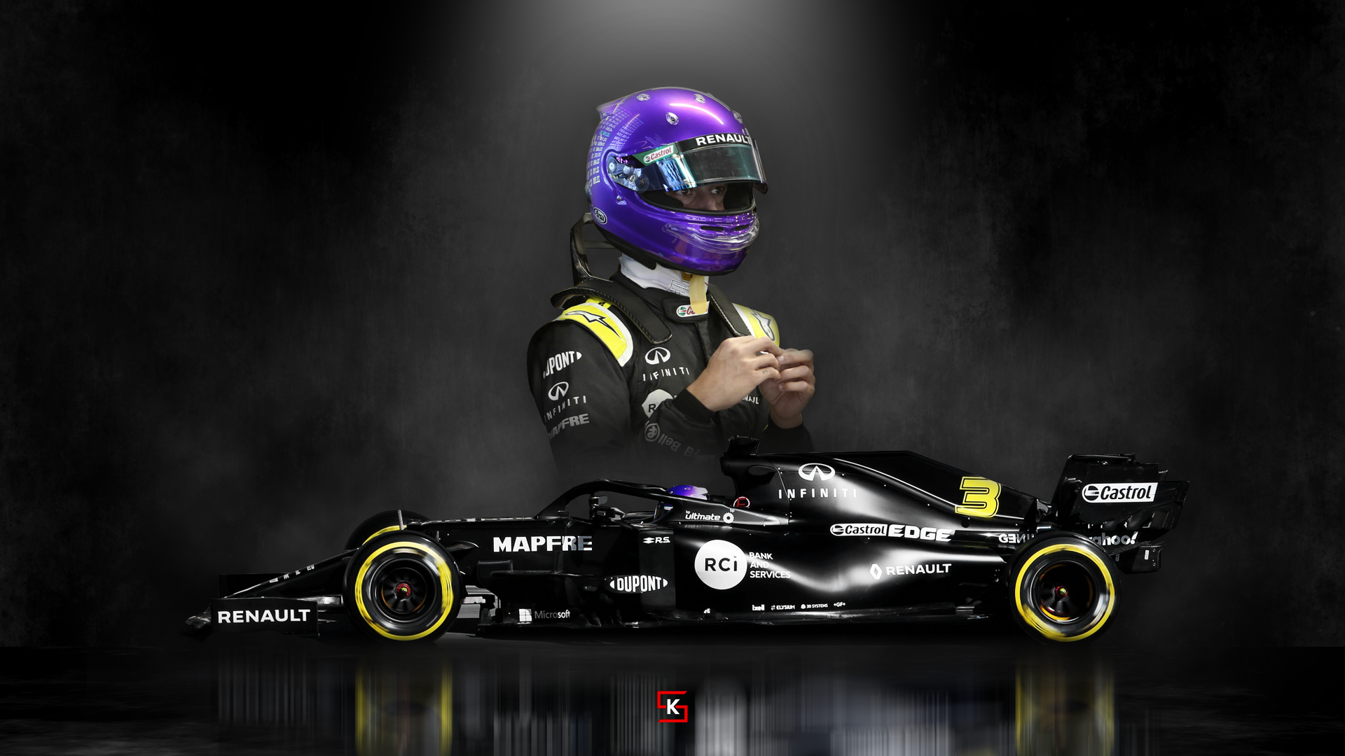 Formula 1 Daniel Ricciardo Desktop Wallpapers - Wallpaper Cave