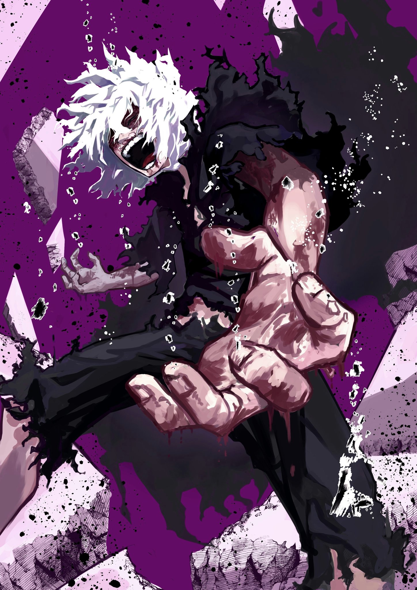 Sad Shigaraki Wallpapers - Wallpaper Cave