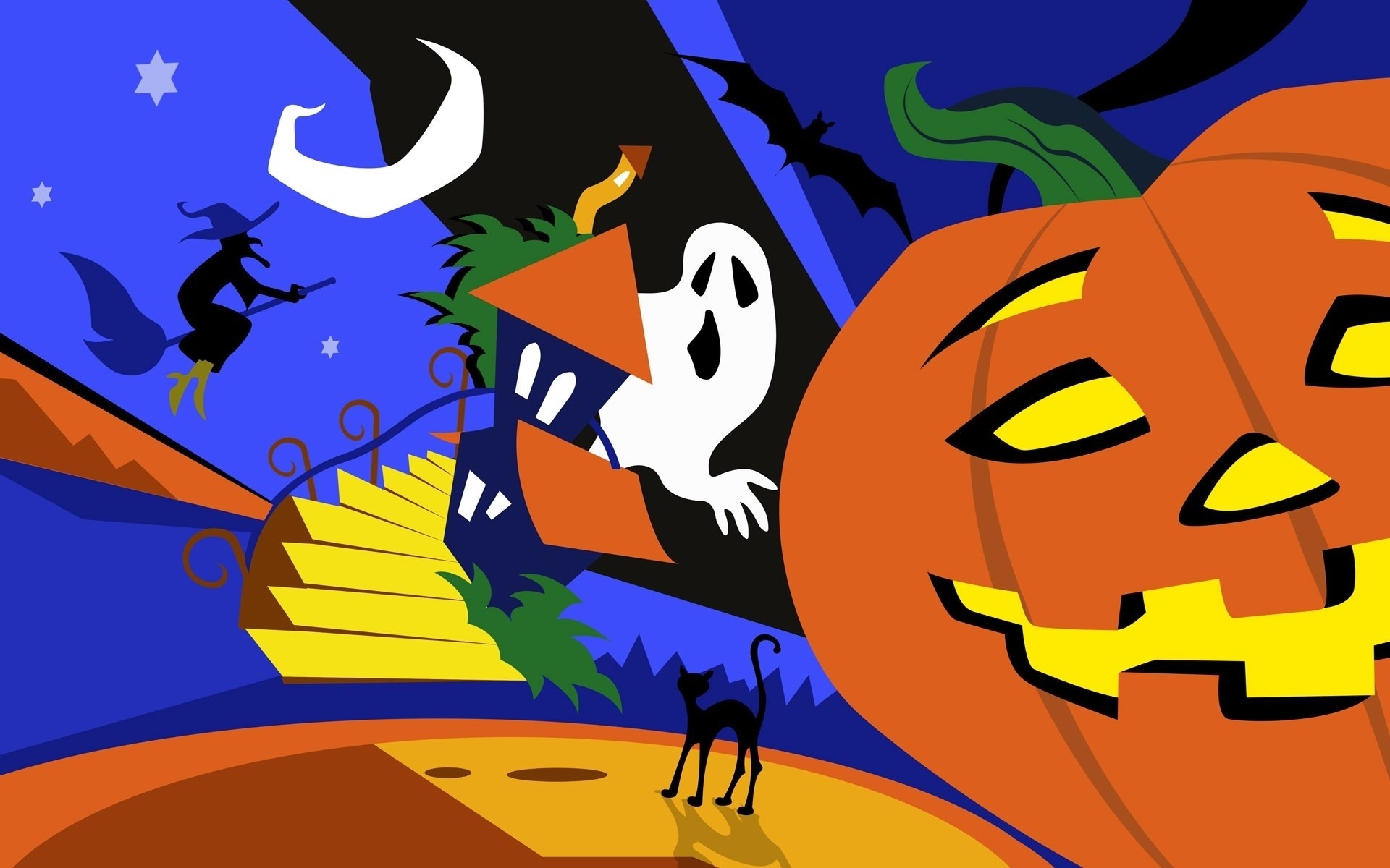 Vector Art Halloween Wallpapers - Wallpaper Cave