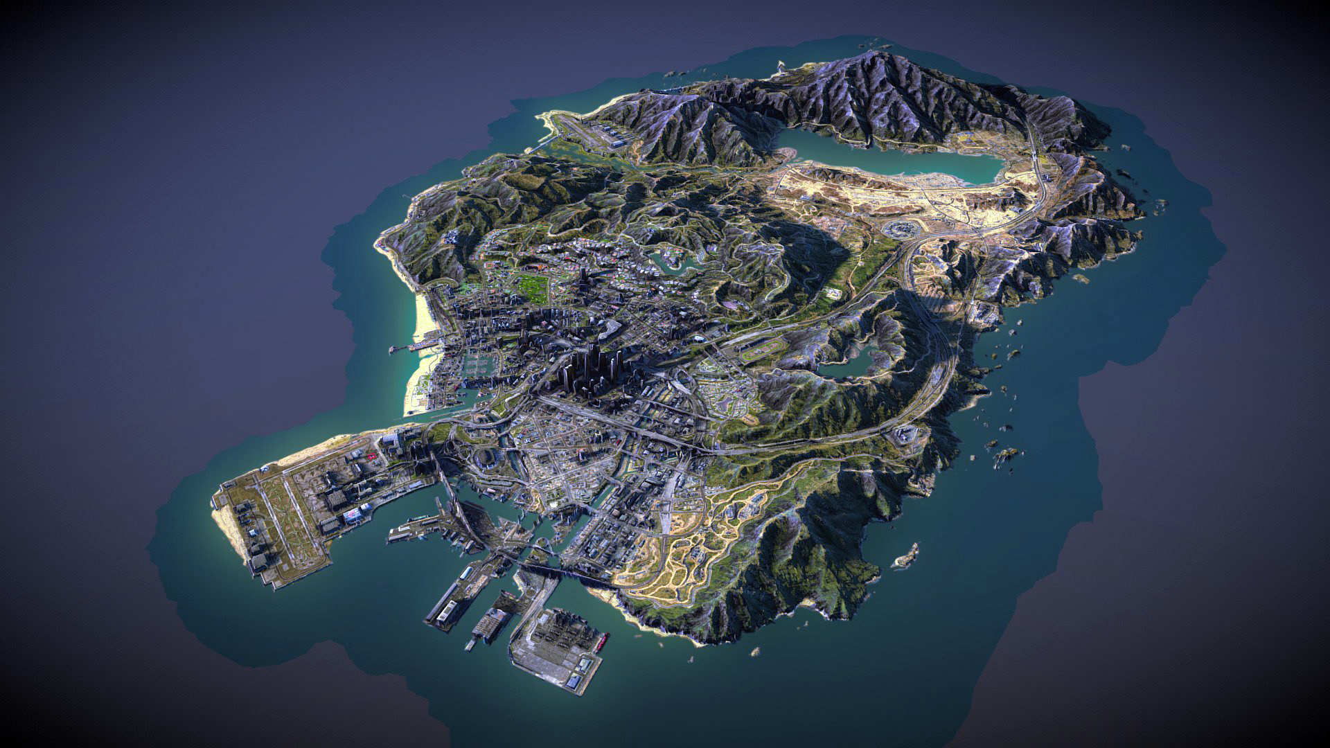 GTA V Map Wallpapers Wallpaper Cave