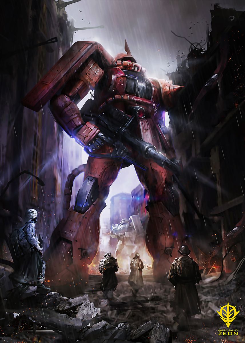 Zaku II Wallpapers - Wallpaper Cave