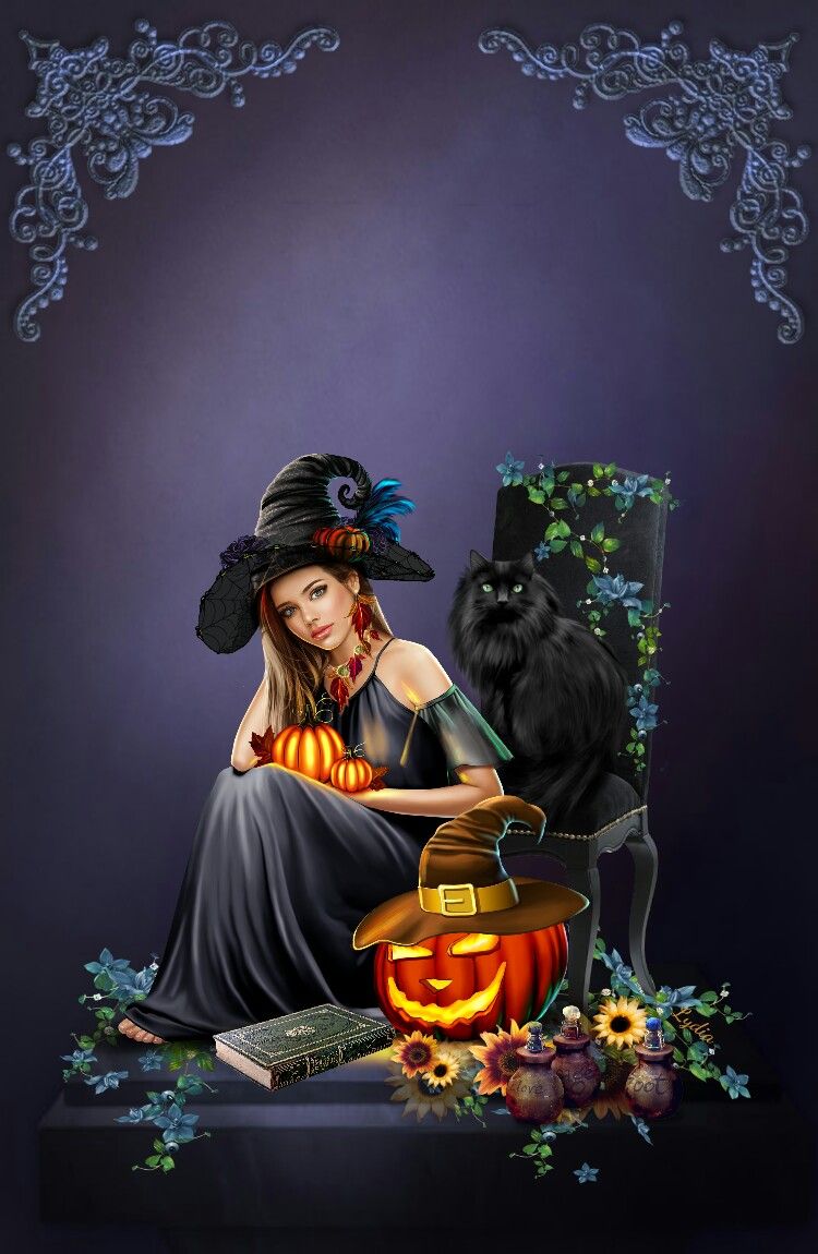 Halloween Pin Up Wallpapers - Wallpaper Cave