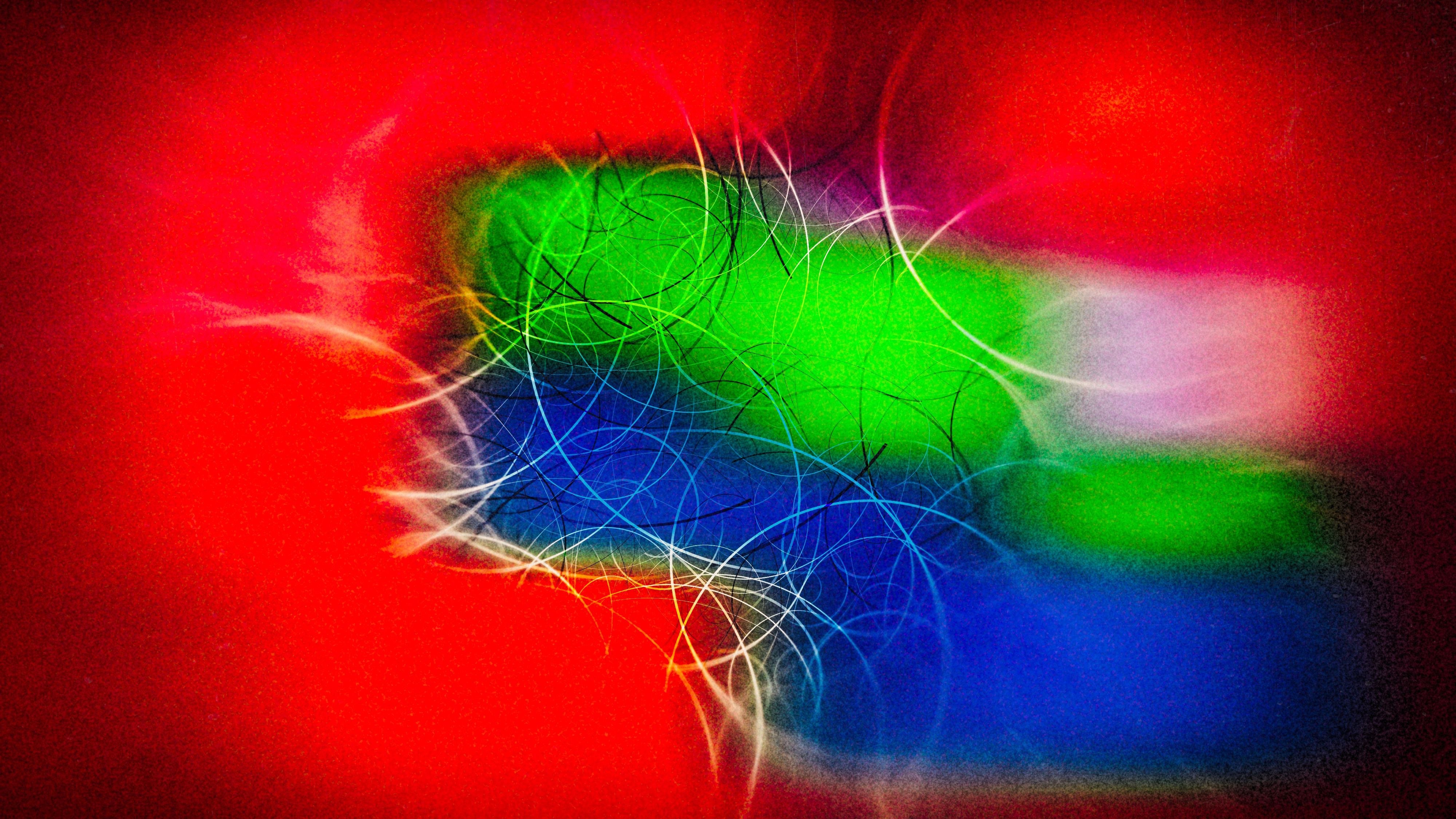 Light Red Blue Green Art Wallpapers - Wallpaper Cave