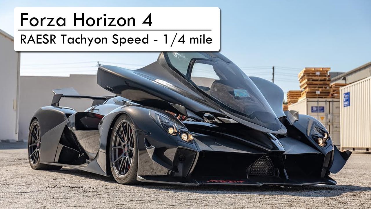 RAESR Tachyon Speed Prototype Wallpapers - Wallpaper Cave