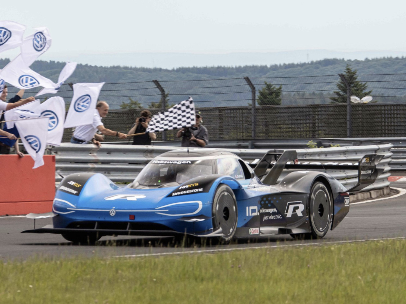 Volkswagen Electric R Wallpapers - Wallpaper Cave