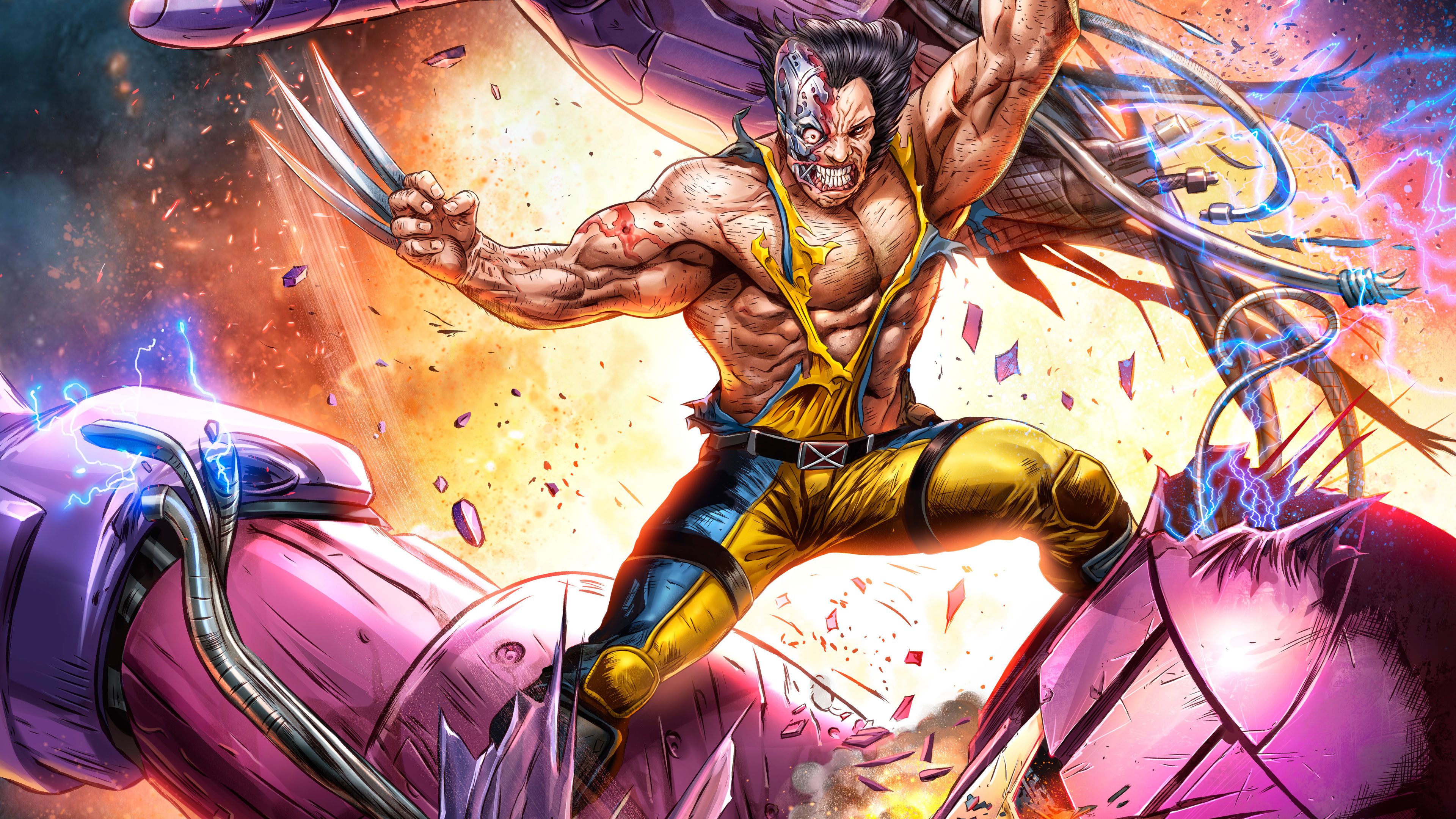Wolverine Desktop Comic Art Wallpapers - Wallpaper Cave