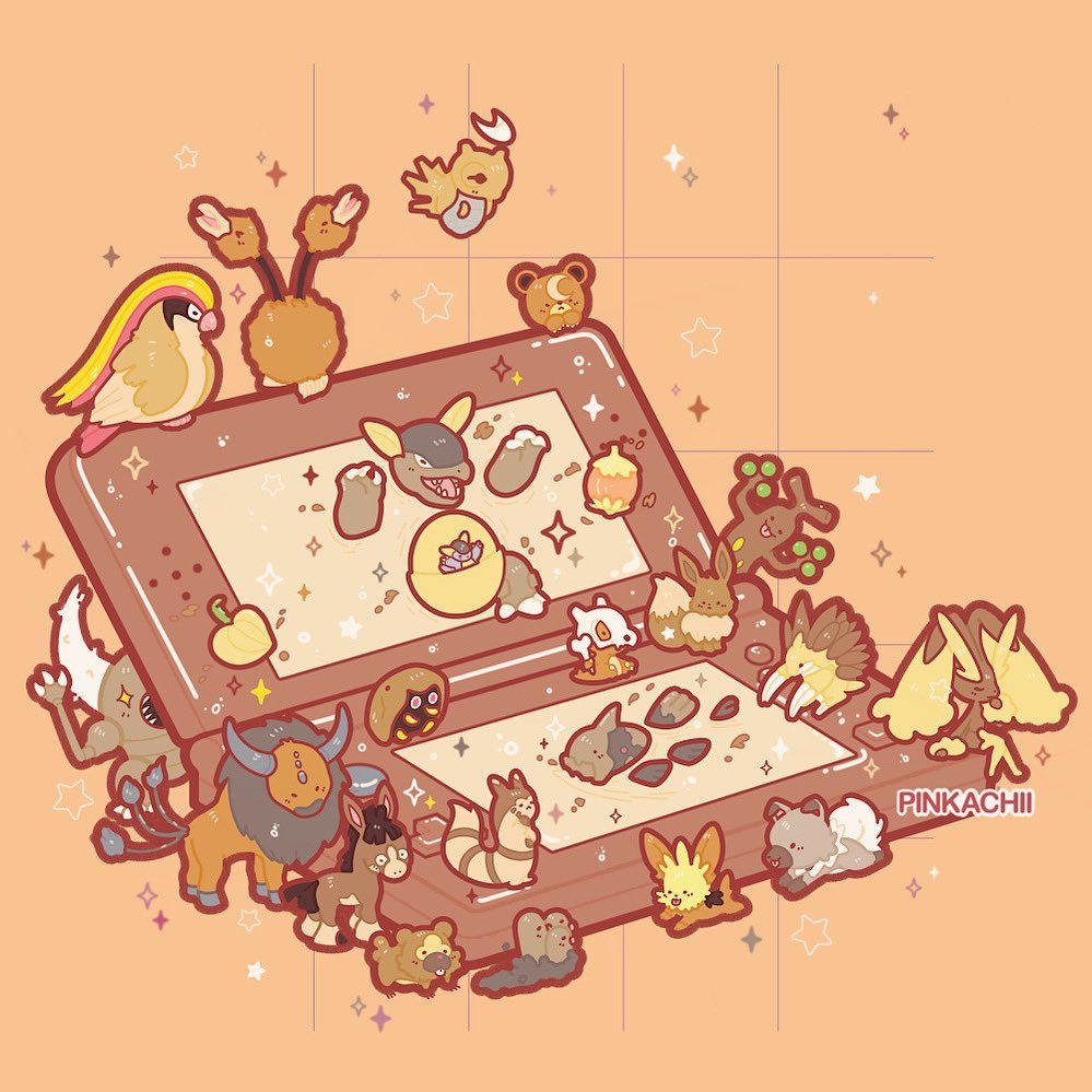 Pokémon Aesthetic Orange Wallpapers - Wallpaper Cave