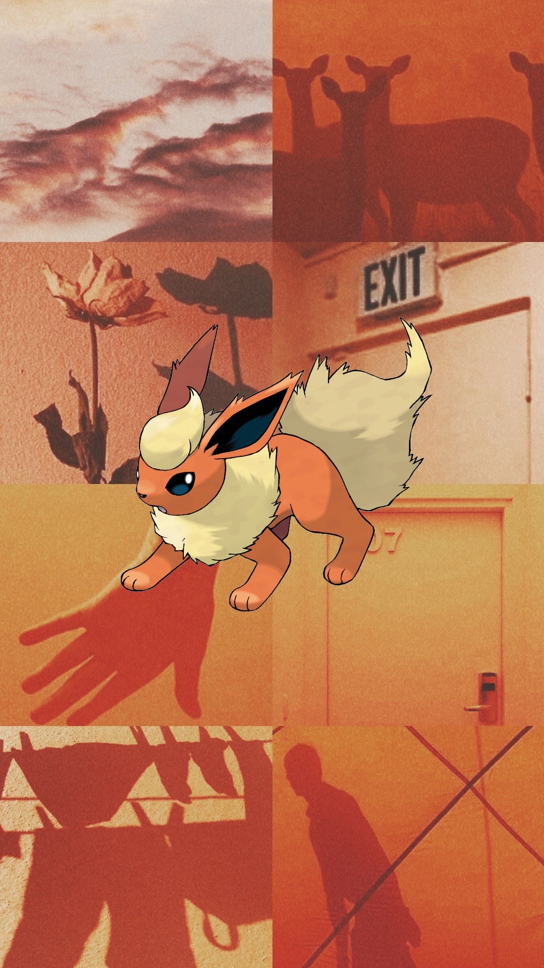 Pokémon Aesthetic Orange Wallpapers - Wallpaper Cave
