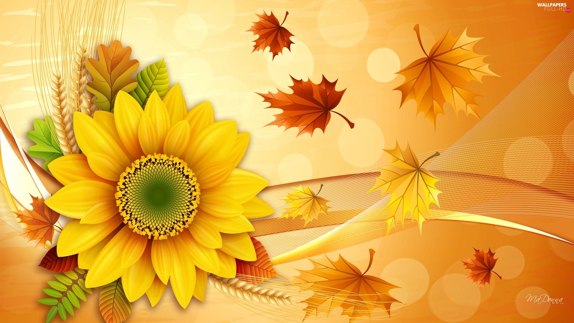 Sunflowers Autumn Wallpapers - Wallpaper Cave