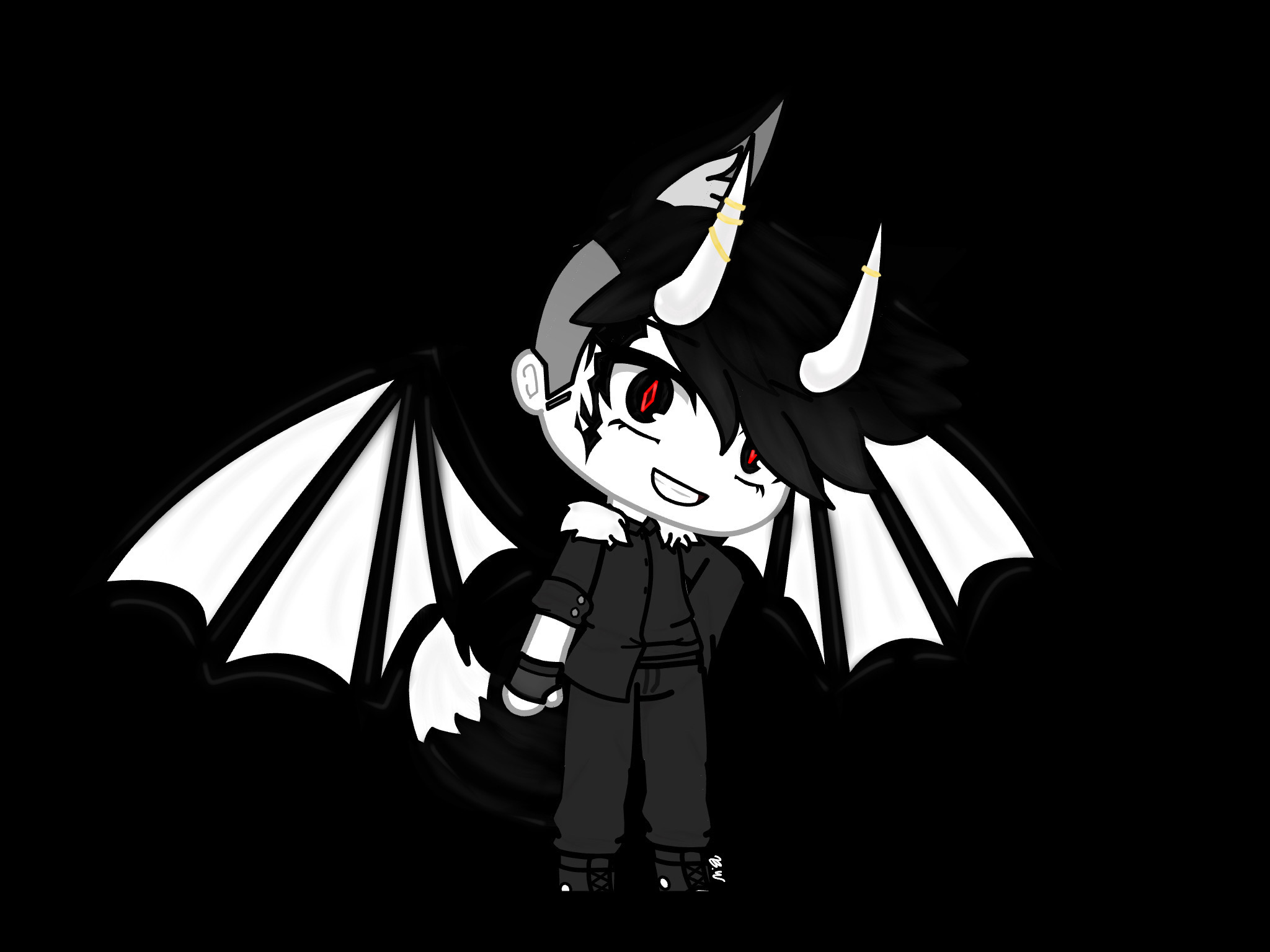 Gacha Demon Wolf Wallpapers - Wallpaper Cave