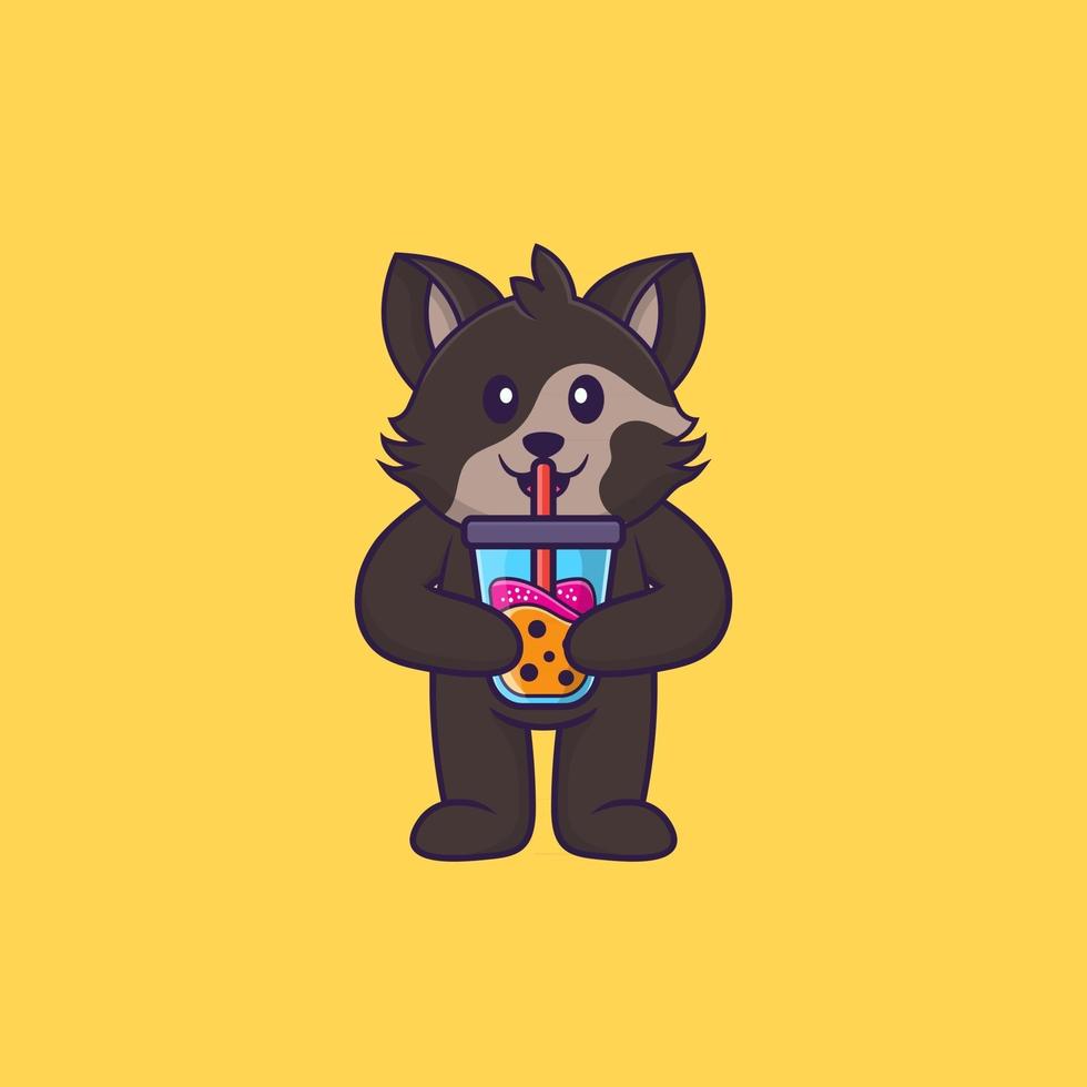 Cat Drinking Boba Wallpapers - Wallpaper Cave