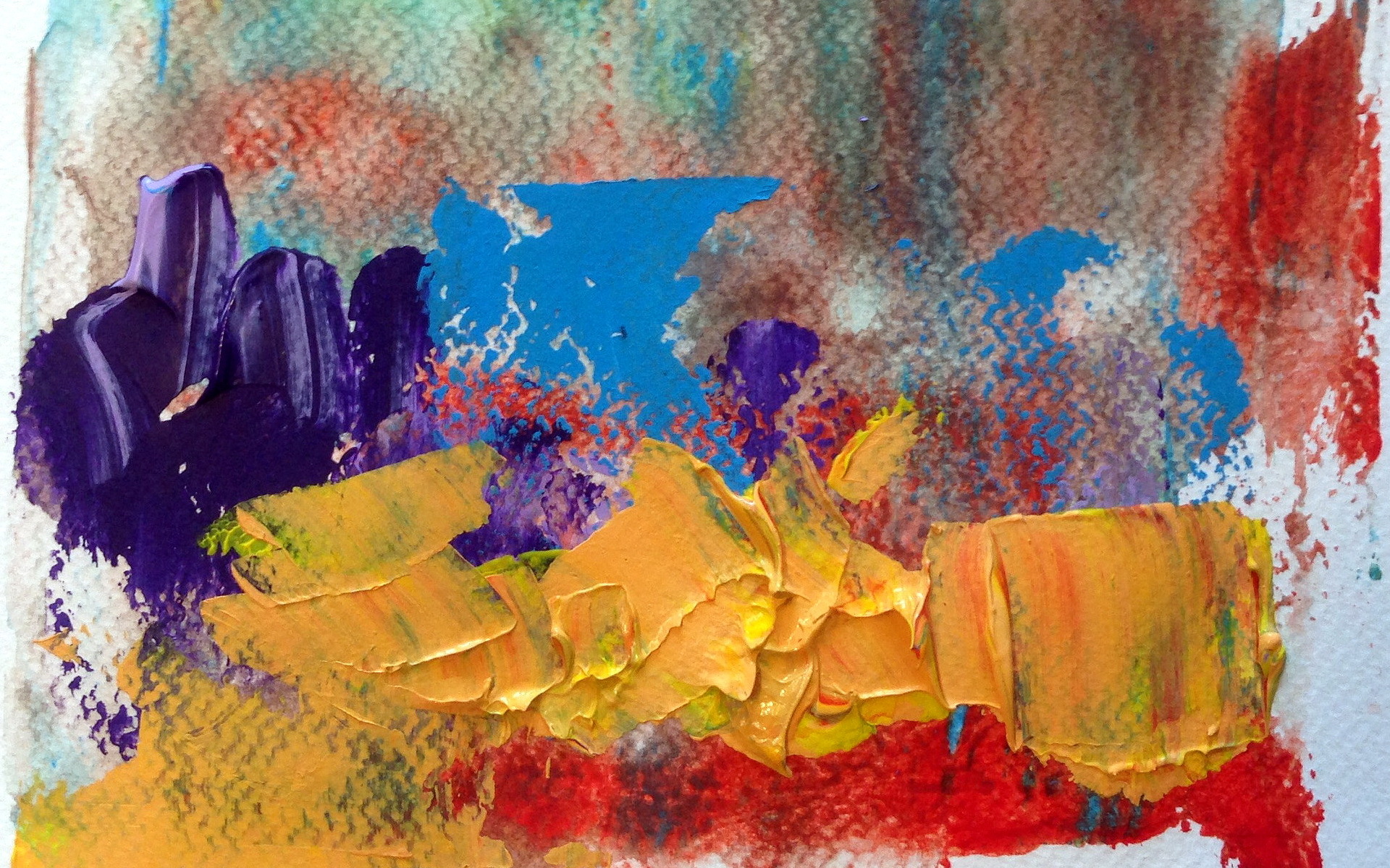 Oil Paint Artistic Colorful Digital Art HD Wallpapers - Wallpaper Cave