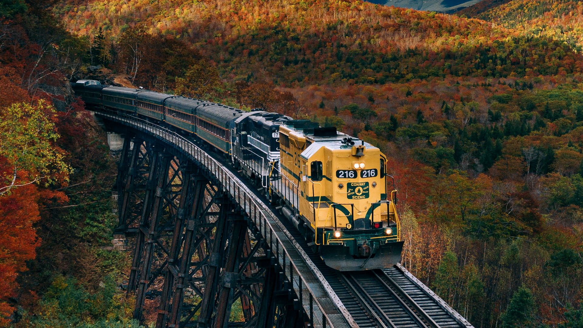 Autumn Train 1920x1080 Wallpapers - Wallpaper Cave