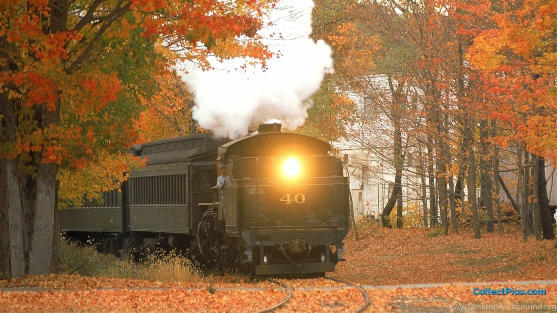 Autumn Train 1920x1080 Wallpapers - Wallpaper Cave