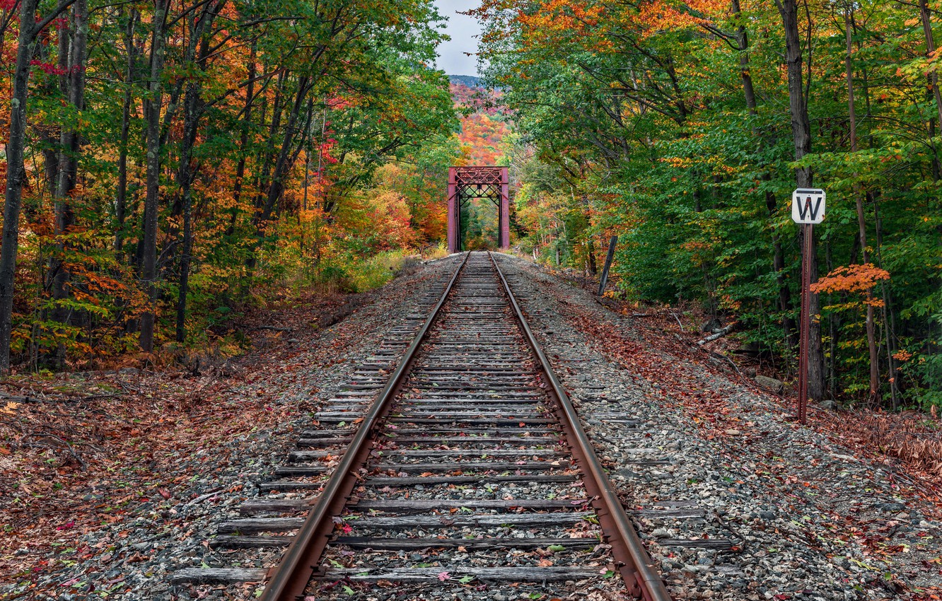 Autumn Railroad Wallpapers - Wallpaper Cave