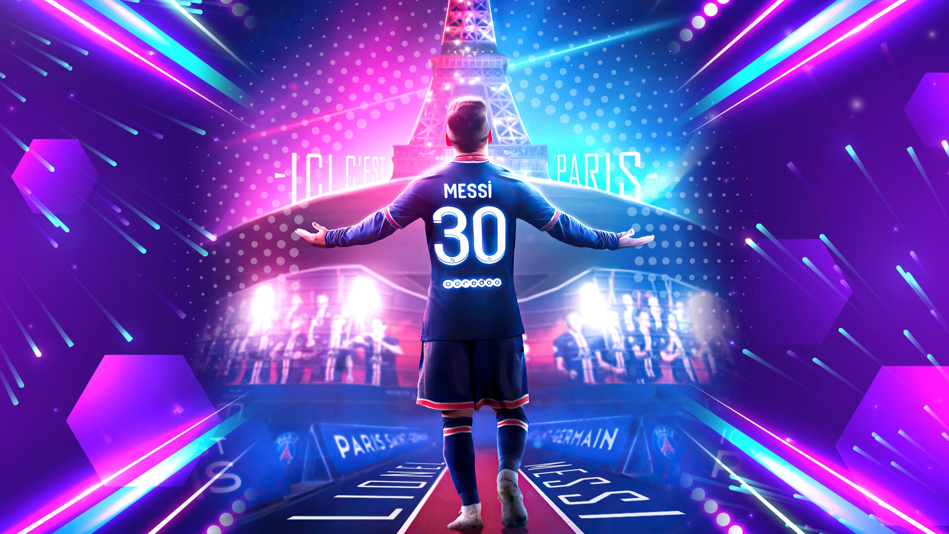 Messi 2021 PSG Wallpapers - Wallpaper Cave